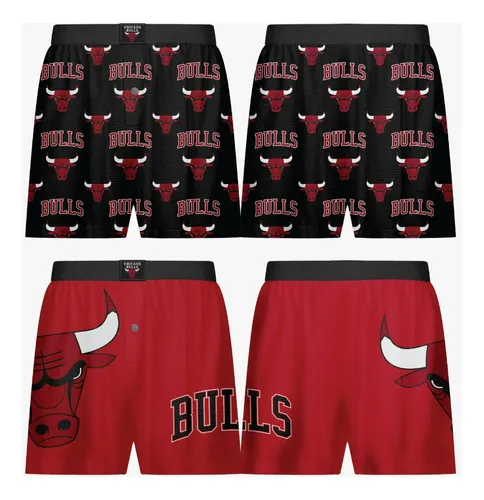 Nba Original 2 Pack Boxer De Hombre Chicago Bulls Negro | Envío gratis