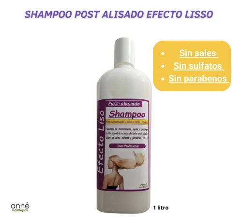 Shampoo Post Alaciado Efecto Lisso ( 1 Litro ) | Envío gratis