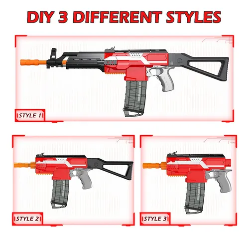 Holiky Automatic Toy Guns For Nerf Bullets, Electric Toy Foa | Envío gratis Holiky Automatic Toy Guns For Nerf Bullets, Electric Toy Foa | Envío gratis