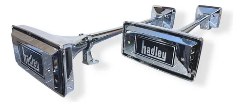 Dúo De Cornetas Hadley Metálicas Para Tractocamion O Autobus | Meses ...