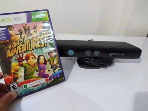 Sensor Kinect Original Para Xbox 360 + Kinect Adventures | Parcelamento ... Sensor Kinect Original Para Xbox 360 + Kinect Adventures | Parcelamento ...