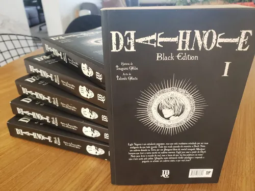 6 Livros Death Note Black Edition Usados | Parcelamento sem juros