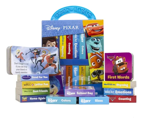 Pack Disney Pixar [ 12 Board Books ] Original | Envío gratis