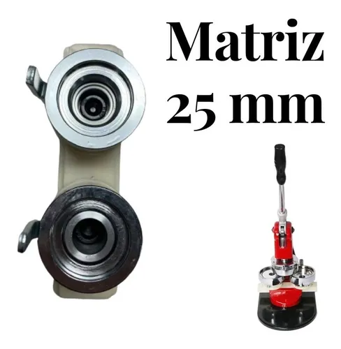 Matriz O Molde De 25mm Para Máquina Para Hacer Chapitas Matriz O Molde De 25mm Para Máquina Para Hacer Chapitas