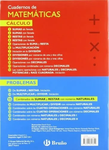 15 Problemas Combinados De Sumar Y Restar Con Números Natura en venta ... 15 Problemas Combinados De Sumar Y Restar Con Números Natura en venta ...