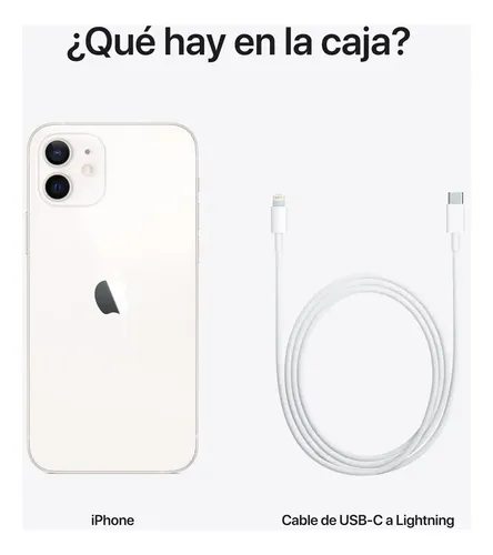 Apple iPhone 12 (128 GB) - Blanco | MercadoLibre
