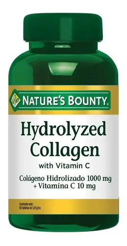 Colágeno Hidrolizado Con Vitamina C | Nature's Bounty | 90un | Cuotas ... Colágeno Hidrolizado Con Vitamina C | Nature's Bounty | 90un | Cuotas ...