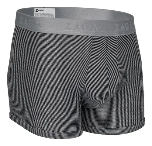 Boxer Corto Zaga Algodon 100% Hombre 6 Pack Ajuste Perfecto | Meses sin ...