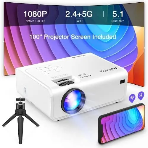 Proyector Auking Con Wifi Y Bluetooth, 2023 Proyector 5g Nat | Meses ... Proyector Auking Con Wifi Y Bluetooth, 2023 Proyector 5g Nat | Meses ...