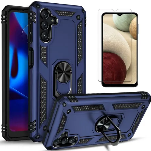 Mica Funda Rudo Con Anillo Para Samsung Galaxy A14 5g Meses Sin Interés