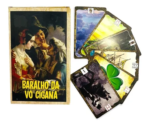 Baralho Tarot Cigano Lenormand Magia Cigana Com 36 Cartas Explore A Emoção Das Apostas Com Jogos