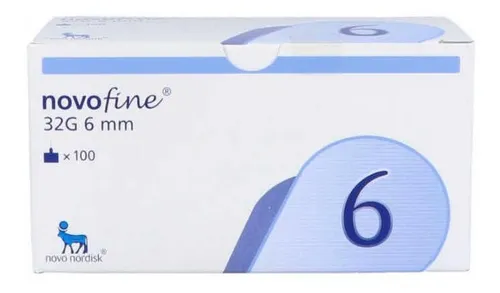 Agujas Para Pluma De Insulina Novofine 32g 6mm 100 Uds Meses Sin Intereses