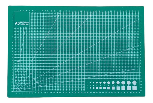 Base De Corte Tabla De Goma Plancha A3 30x45 Cm Cuotas Sin Interés