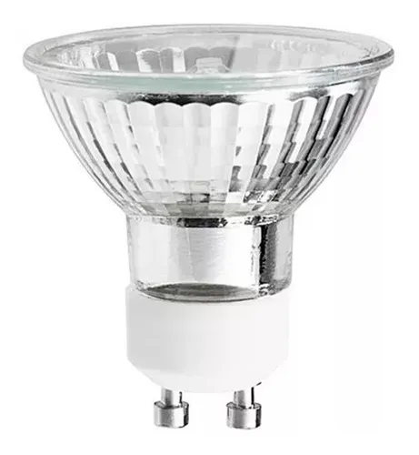 Lâmpada Halógena Dicroica Mr16 35w 220v Gu10 3000k C Lente Cor Da Luz