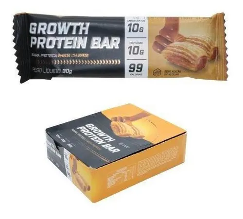 Barra De Proteina Growth Caixa 12 Barrinhas Zero Açucares Ch | MercadoLivre Barra De Proteina Growth Caixa 12 Barrinhas Zero Açucares Ch | MercadoLivre