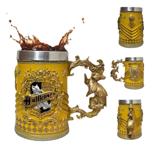 Caneca Harry Potter Lufa Lufa Casa Hufflepuff Chopeira 350ml ... Caneca Harry Potter Lufa Lufa Casa Hufflepuff Chopeira 350ml ...