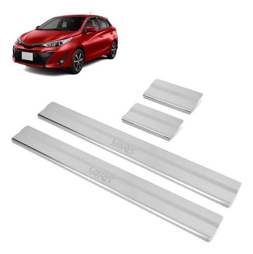 Soleira Aço Inox 4 Portas Gravada Laser Promoção Yaris 2023 Soleira Aço Inox 4 Portas Gravada Laser Promoção Yaris 2023
