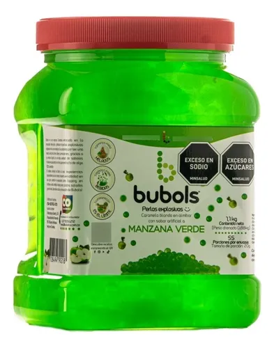 Perlas Explosivas Bubols Sabor A Manza G A 37 Cuotas Sin Interés