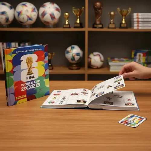 Álbum Copa Do Mundo 2026 Capa Dura Panini Oficial | MercadoLivre