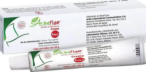 Acheflan Crema 30 Gr / Cordia Verbenacea Silanes | MercadoLibre