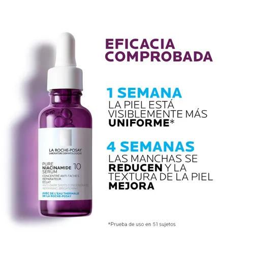 La Roche Posay Pure Niacinamide 10 Serum Facial Anti-manchas ... La Roche Posay Pure Niacinamide 10 Serum Facial Anti-manchas ...