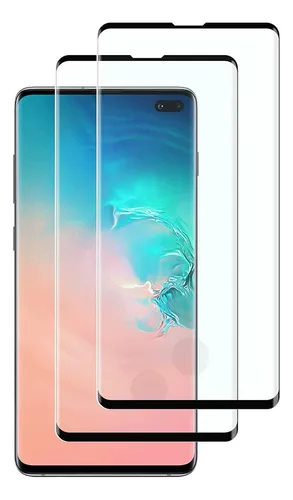 2 Piezas Mica De Cristal Templado Curvo 3d Para Samsung S10 Cuotas