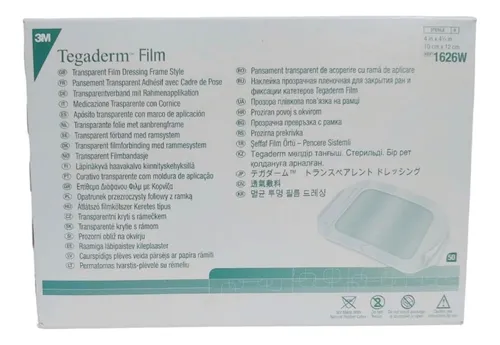 Tegaderm Film 3m 10x12 Cm C/50 Parches | Envío gratis Tegaderm Film 3m 10x12 Cm C/50 Parches | Envío gratis