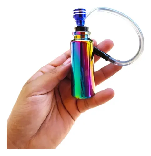 Caja 24pz Mini Bong Vidrio Manguera Silicon Quemador Metal | Envío gratis