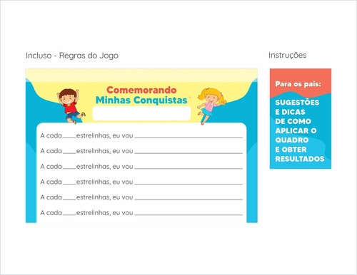 Quadro De Rotina Infantil Incentivo Atividade Semana Unissex