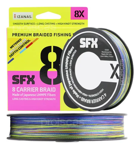Linha Multifilamento Rapala Sufix Sfx 8x 300m Multicolor | MercadoLivre Linha Multifilamento Rapala Sufix Sfx 8x 300m Multicolor | MercadoLivre
