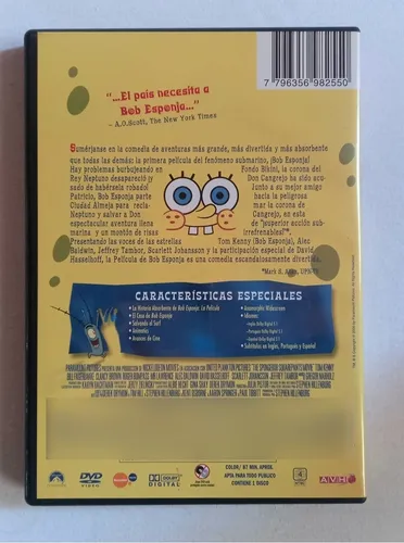 Bob Esponja La Pelicula En Dvd Original en venta en Tigre Bs.As. G.B.A ... Bob Esponja La Pelicula En Dvd Original en venta en Tigre Bs.As. G.B.A ...