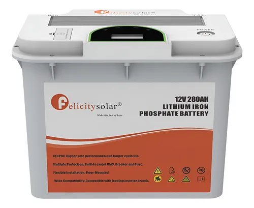 Bateria Solar Felicity Fla12280 12v 280ah Lifepo4 | MercadoLivre
