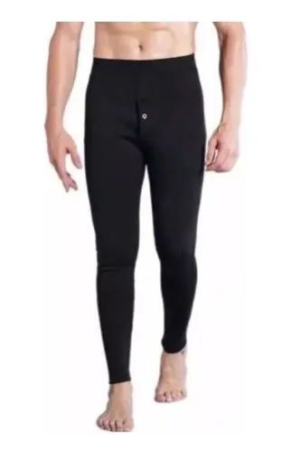 Calza Termica Frizada Hombre Con Boton - Super Abrigadas Calza Termica Frizada Hombre Con Boton - Super Abrigadas