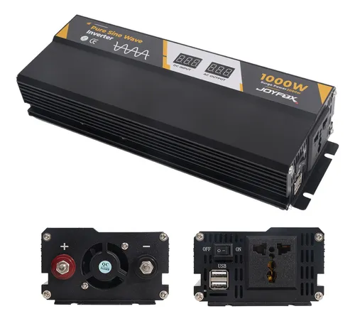 Inversor Onda Senoidal Pura 1000w Pico 2000w 12v/110v 60hz | Frete grátis