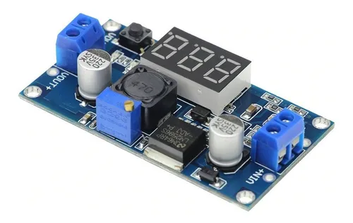 Regulador De Tensão Ajustável Lm2596 Dc Dc Display Step Down Mercadolivre