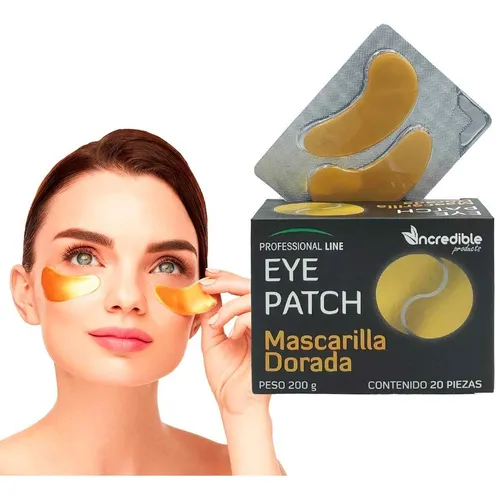 Parches Para Ojos Ojeras Con Colageno Mascarilla Facial 20pz Tipo De