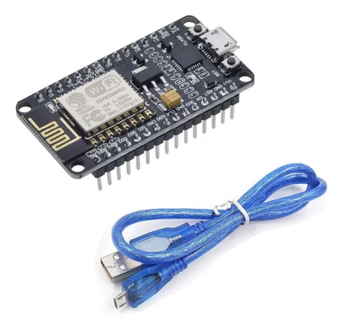Nodemcu Amica Cp2102 Esp8266 Esp12 Wifi Iot Lua + Cabo + Nfe Nodemcu Amica Cp2102 Esp8266 Esp12 Wifi Iot Lua + Cabo + Nfe