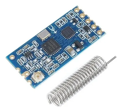 M贸dulo Rf Wireless Hc 12 Com Antena Arduino Rs 232 Serial Mercadolivre