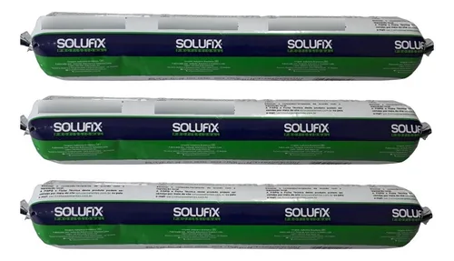 Sellador Solufix 110030033 gris | MercadoLibre