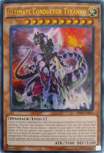 Yugioh! Ultimate Conductor Tyranno Sr04-en001 Ultra | Meses sin interés