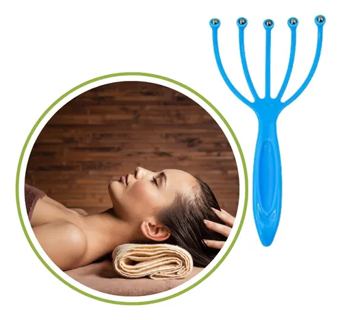 Massageador Relaxante Cabeça E Corpo Anatômico Com Esferas Mercadolivre