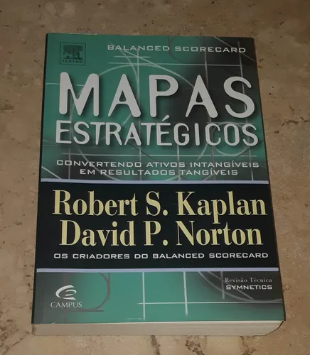 Livro Mapas Estratégicos (robert Kaplan E David Norton) | Frete grátis Livro Mapas Estratégicos (robert Kaplan E David Norton) | Frete grátis