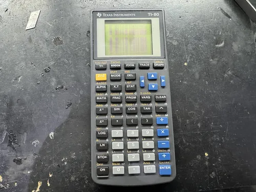 Calculadora Texas Ti-80 - Com Defeito | Mercadolivre