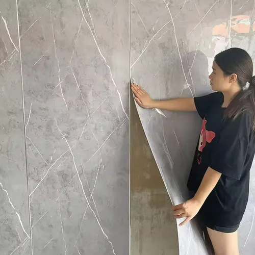 Placa Rolo Adesiva Mármore 3d Auto Colante Parede 200x60cm Triboshop ...