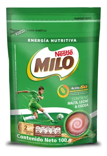 Milo En Polvo Activ-go X 100g | Cuotas sin interés