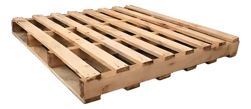 Pallet Madeira 1,00x1,20 Reforçado Padrão Longarina Kit 09 Marrom-claro ...