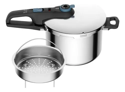 Panela De Pressão Rochedo Inox Trendy 6 Litros Aço Inox | Parcelamento ...
