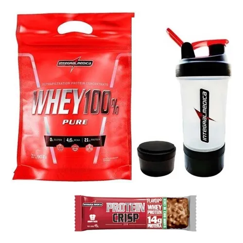 Suplemento En Polvo Integralmédica Body Size Kit Whey Concentrado Masa