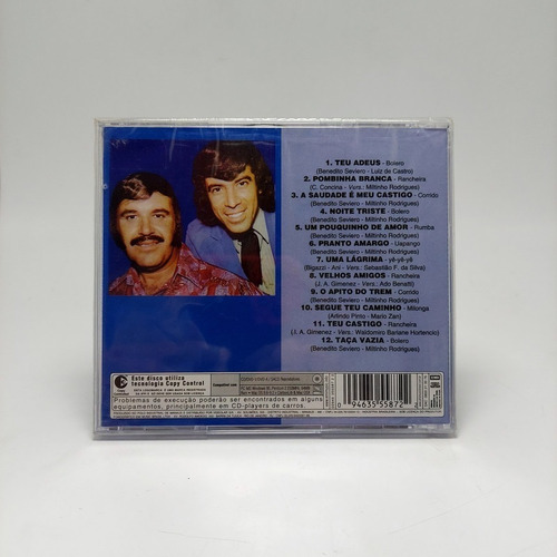 Cd Tibagi And Miltinho Grandes Sucessos Mercadolivre