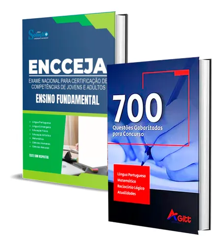 Apostila Encceja Atualizada Ensino Fundamental+700 Questões ... Apostila Encceja Atualizada Ensino Fundamental+700 Questões ...